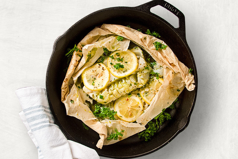Dreamy Italian Pesto White Fish Packets | Primal Kitchen®