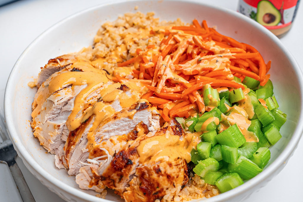 Buffalo Ranch Chicken Bowl Recipe | Primal Kitchen