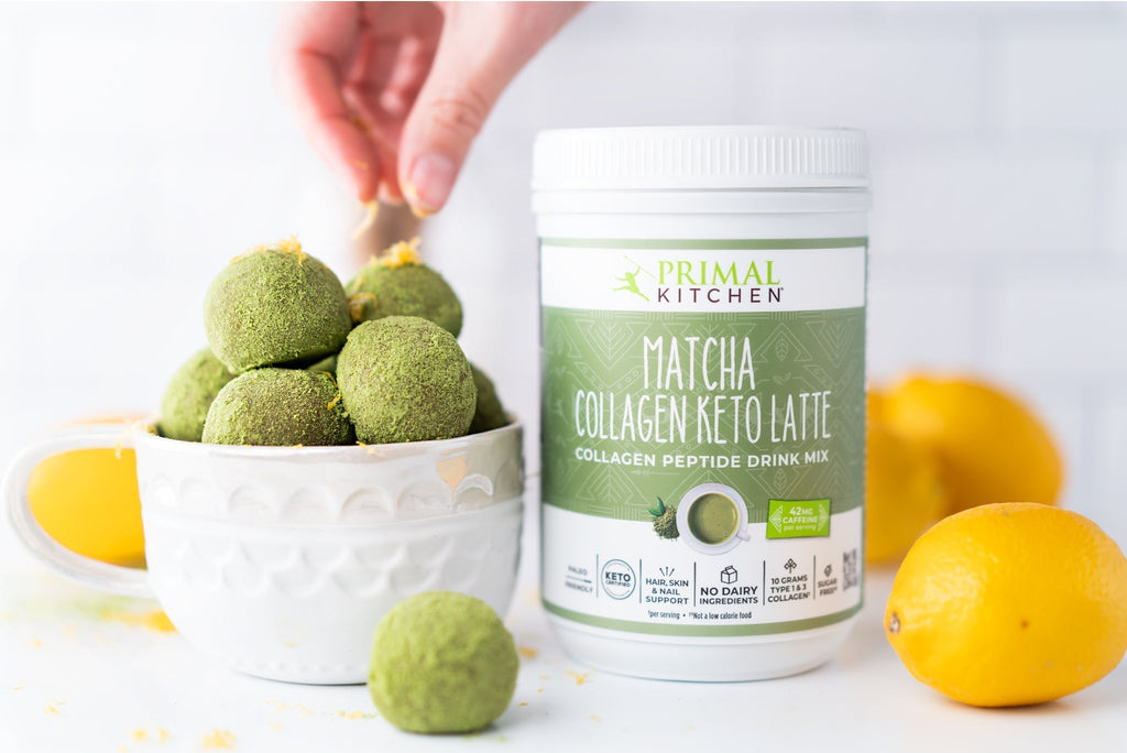 Matcha Balls with Lemon | Primal Kitchen®
