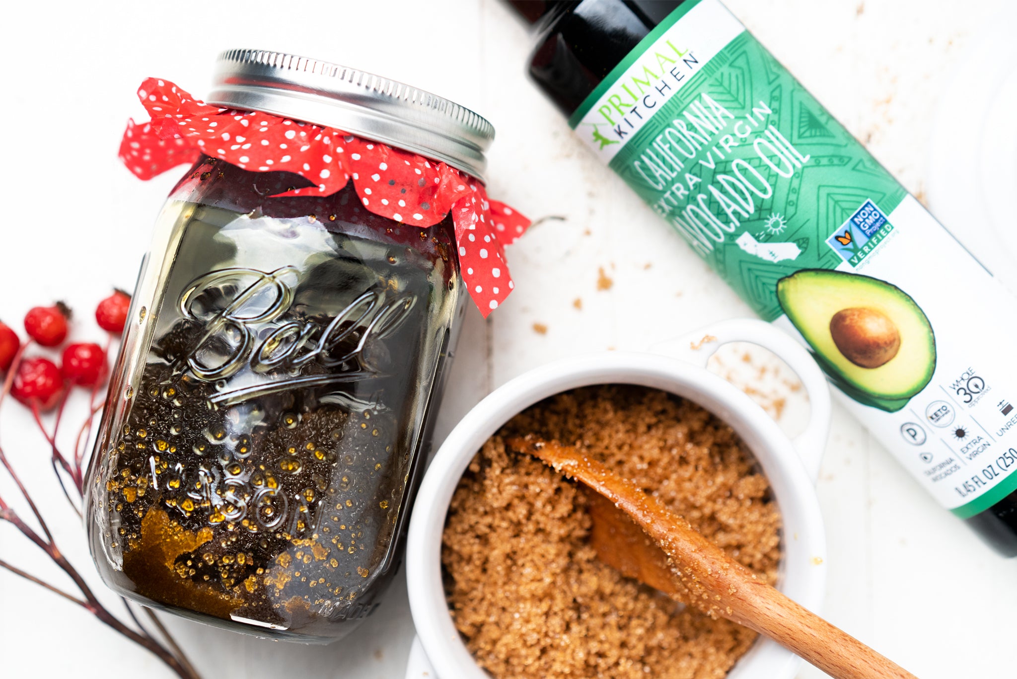 Avocado Oil and Brown Sugar Face and Body Scrub | Primal Kitchen®