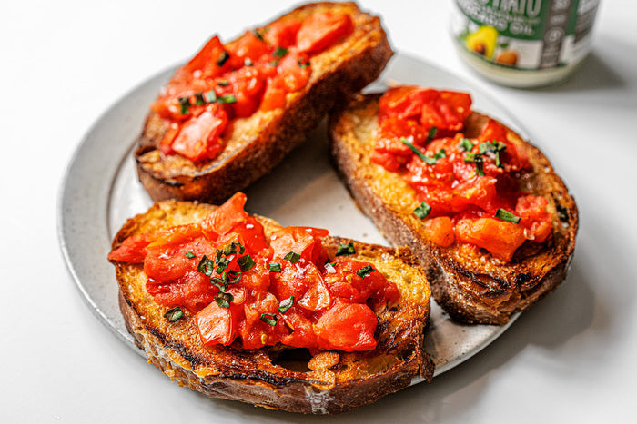 Pesto Tomato Toast with Pesto Mayo Recipe – Primal Kitchen