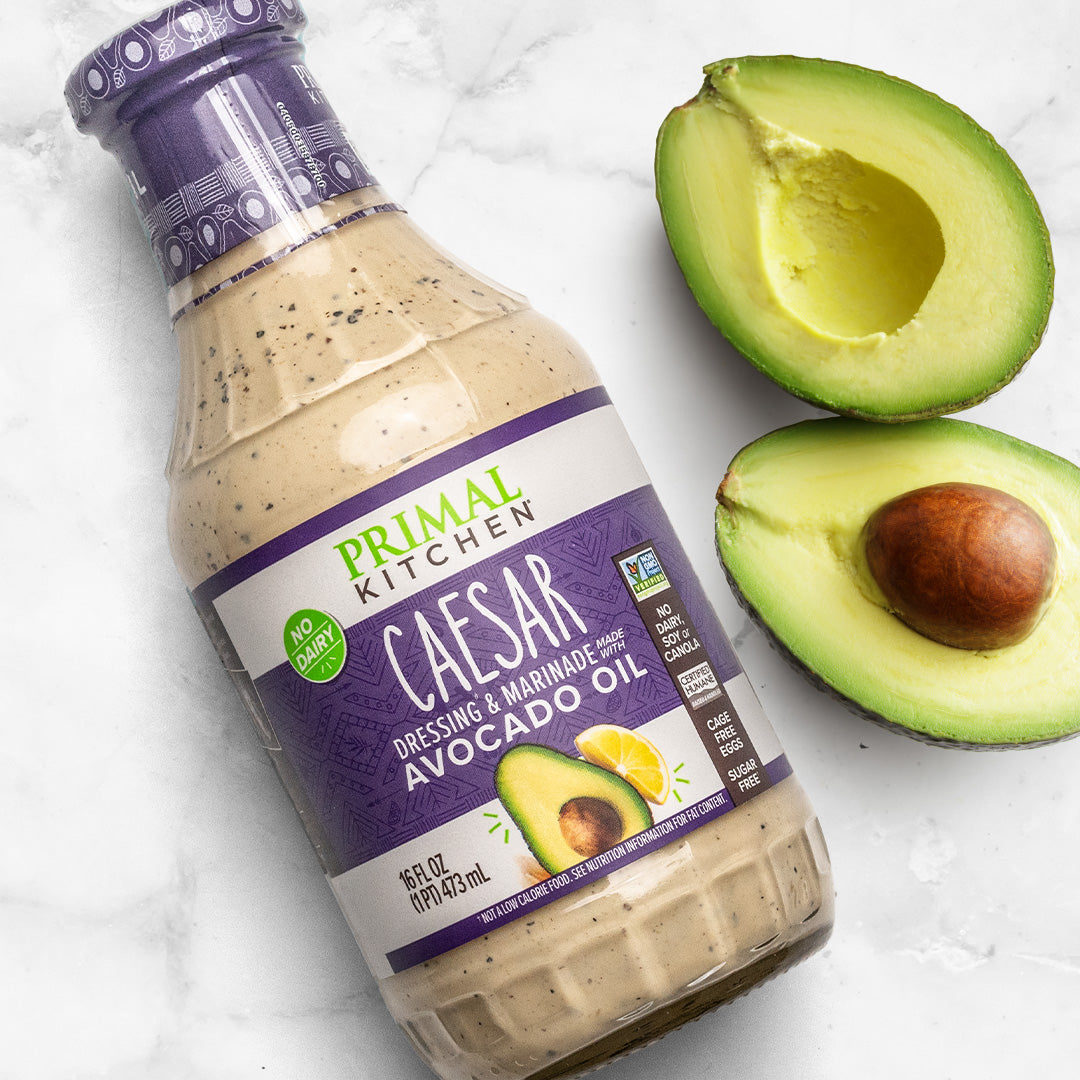 Caesar Dressing made with Avocado Oil: Keto, No-Dairy, Paleo, Whole30 ...