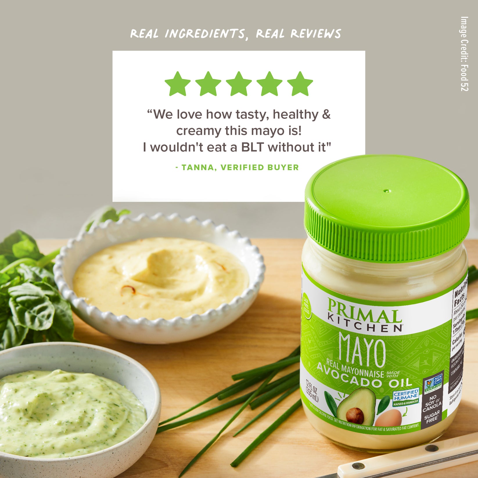 Avocado Oil Mayo | Certified Humane® Cage-free Eggs | Primal Kitchen