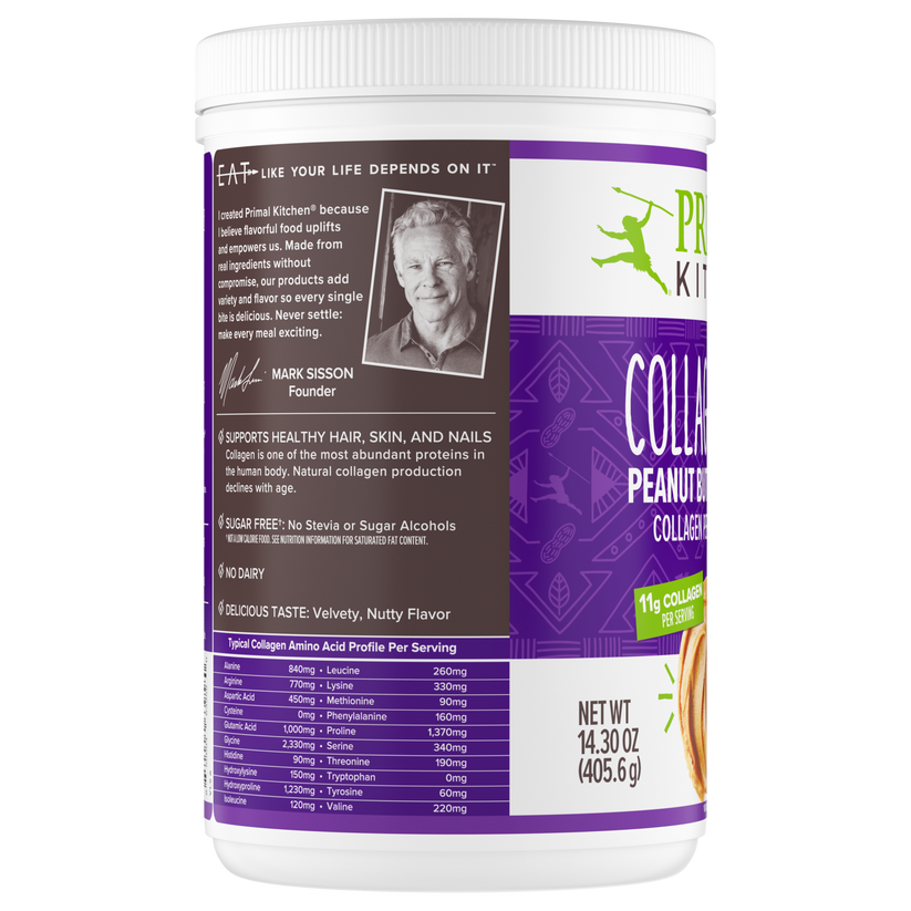 Peanut Butter Collagen Peptides | Keto Collagen Powder | Primal Kitchen