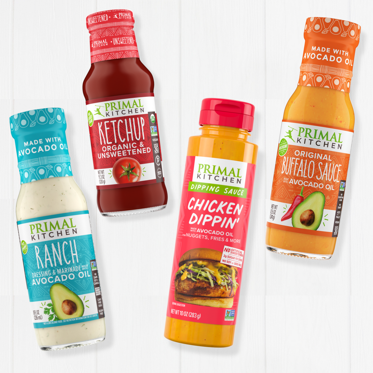 Dip & Dunk Pack | Primal Kitchen Ranch, Ketchup, Chicken Dippin ...