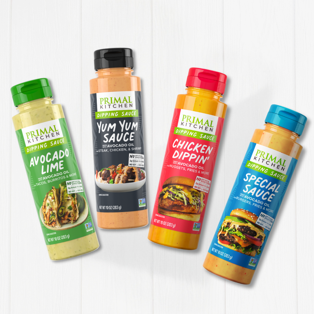 Dipping Sauce Sampler | Primal Kitchen Dipping Sauces