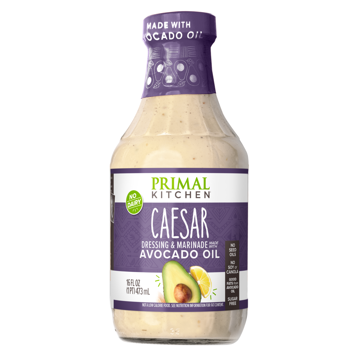 Caesar Dressing made with Avocado Oil: Keto, No-Dairy, Paleo, Whole30 ...