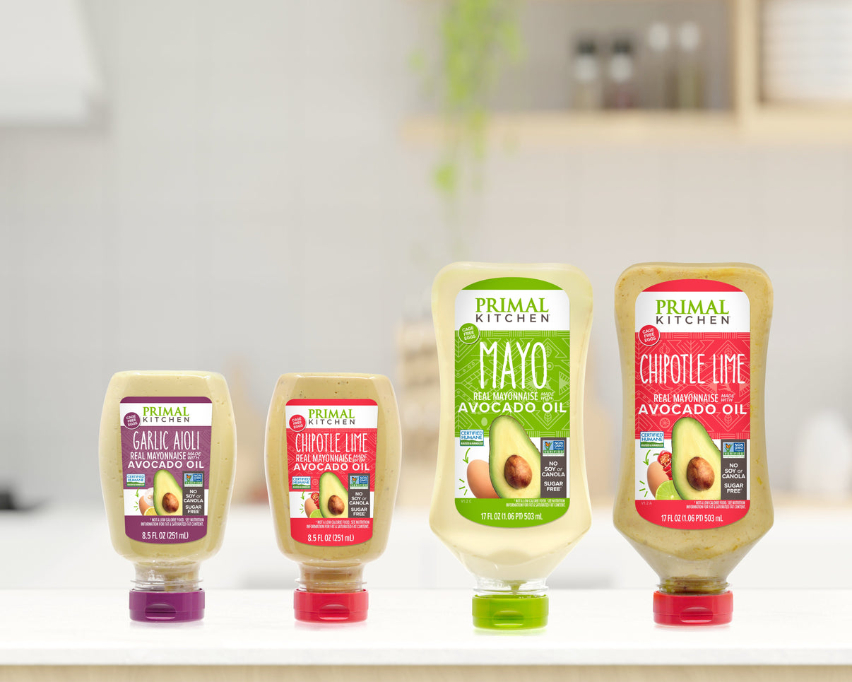 Mayo To-Go | Primal Kitchen's Flavored Mayo in Mini Squeeze Bottles