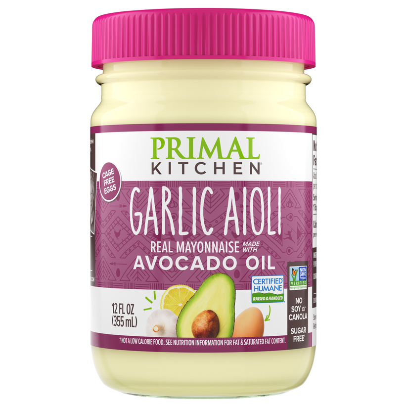 Garlic Aioli Mayo | Good Fats From Avocado Oil | Primal Kitchen