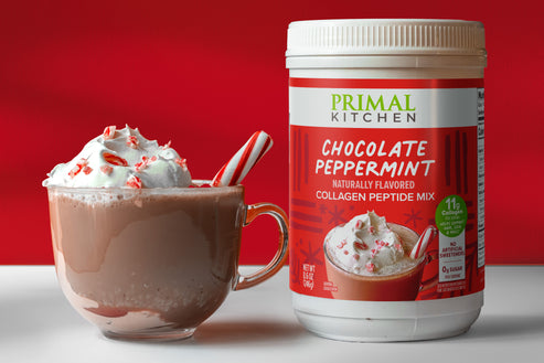 Collagen Peptides | Chocolate Peppermint Collagen Drink Mix | Primal ...