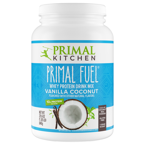 Vanilla Whey Protein Powder: Keto, Paleo, Gluten Free | Primal Fuel ...