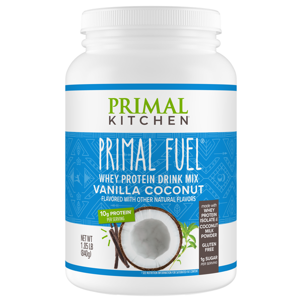 Vanilla Whey Protein Powder: Keto, Paleo, Gluten Free | Primal Fuel ...