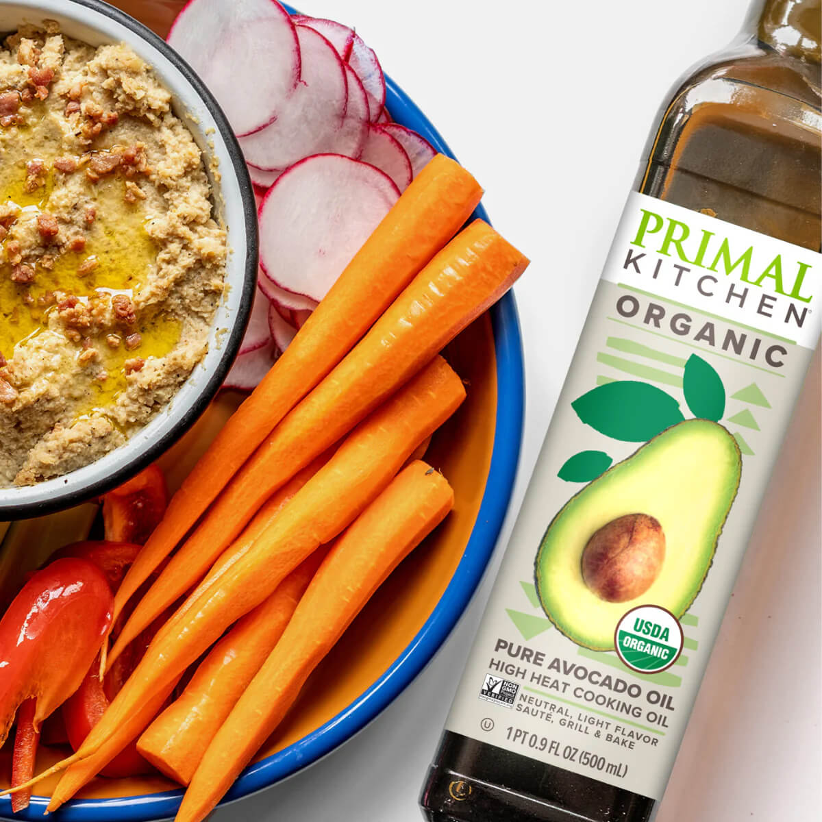 Organic Avocado Oil | Pure Avocado Oil for High Heat Cooking | Primal ...
