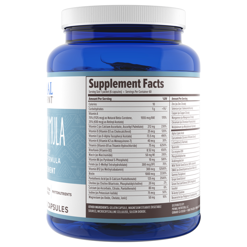 Master Formula | Multivitamin for Women and Men | Primal Kitchen
