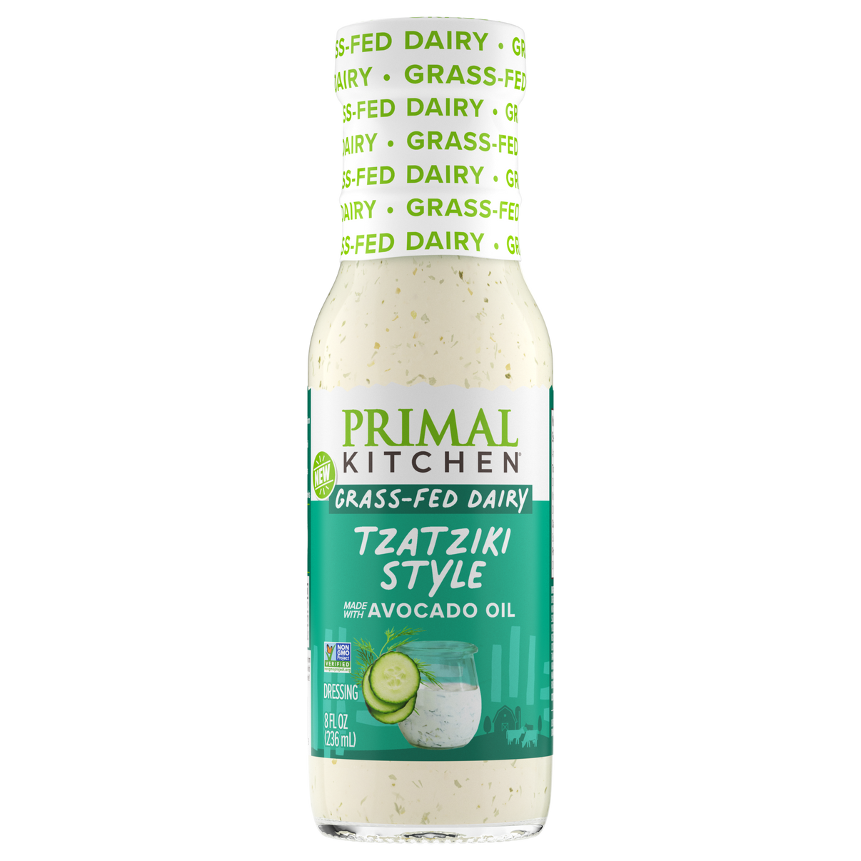 Primal Kitchen Grass-Fed Dairy Tzatziki Style Dressing