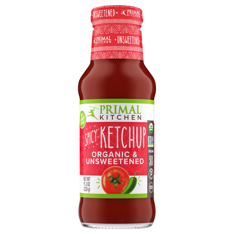 Spicy Ketchup | Organic, Unsweetened Ketchup| Primal Kitchen