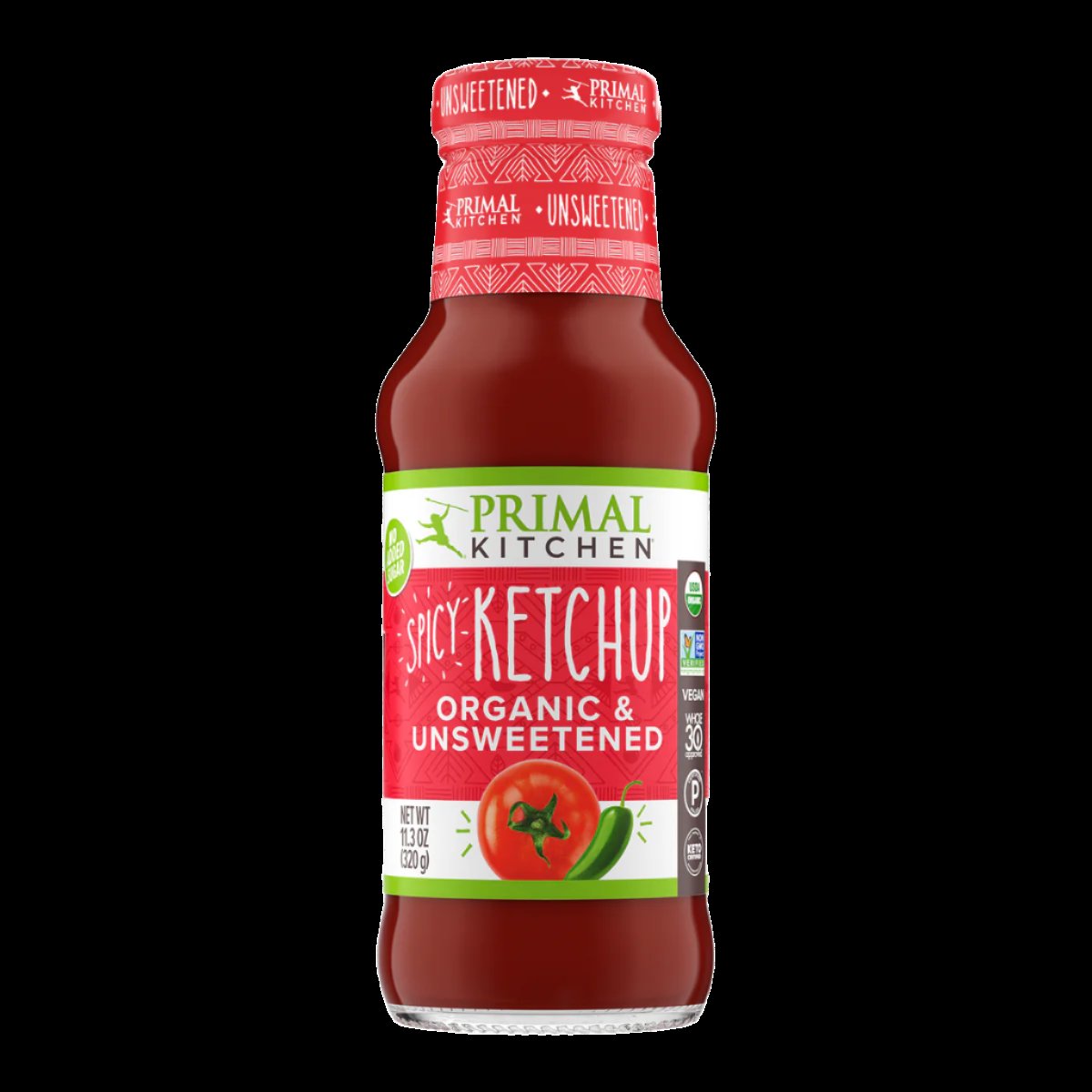 Spicy Ketchup | Organic, Unsweetened Ketchup| Primal Kitchen