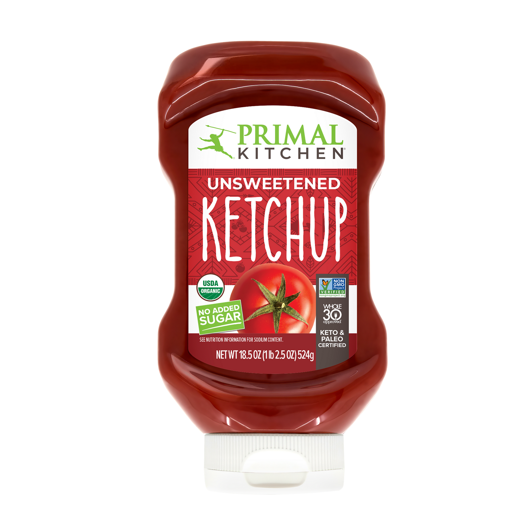Unsweetened, No Added Sugar, Organic Ketchup | Primal Kitchen
