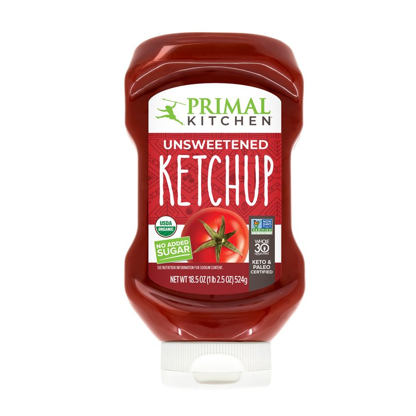 Unsweetened, No Added Sugar, Organic Ketchup | Primal Kitchen
