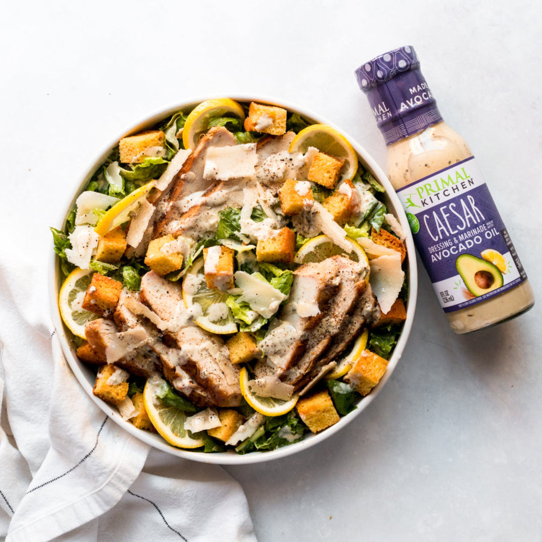 Caesar Dressing made with Avocado Oil: Keto, No-Dairy, Paleo, Whole30 ...