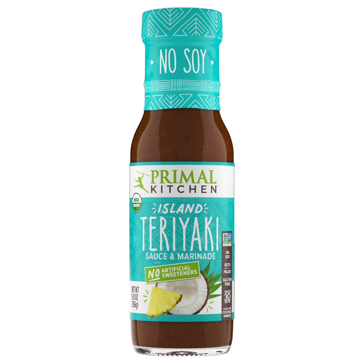 Island Teriyaki Sauce | Organic, No Soy or Corn Syrup | Primal Kitchen